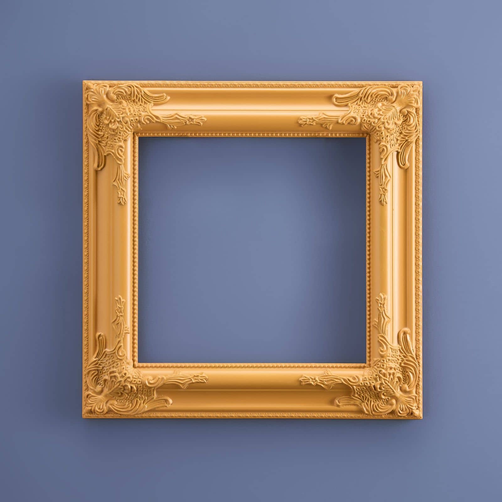 Dekorahmen / Barockrahmen, gold, Holz, 40x70 cm