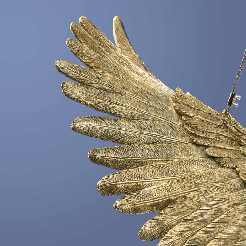 Ceiling Lamp Duck Flying Ducky, gold