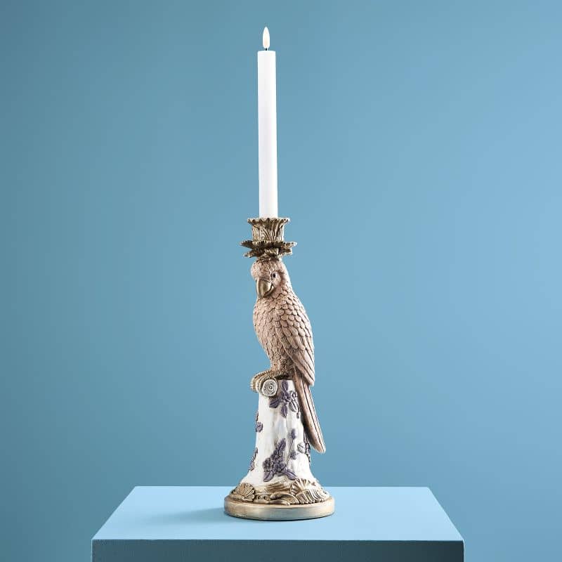 Parrot Candleholders