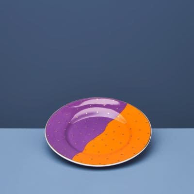 4er Set Teller Fancy Colors, Porzellan, 16x2 cm, nicht spülmaschinen ...